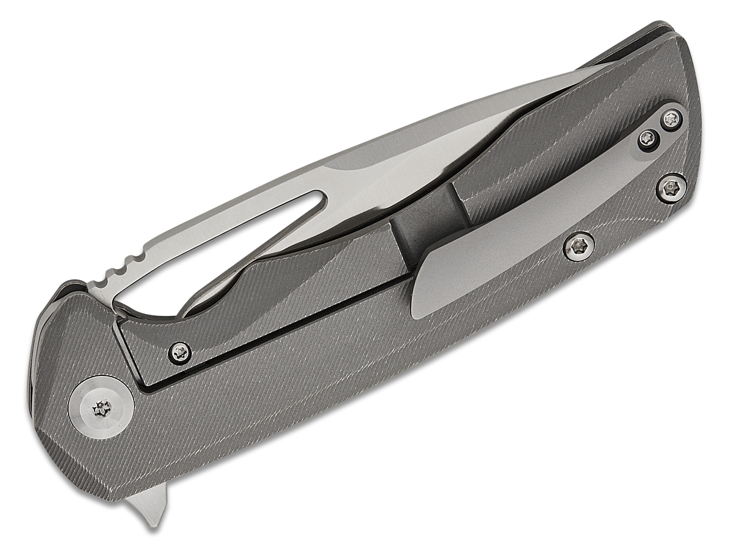 Kansept Knives Kryo Frame Lock Flipper Knife 3.58" S35VN Satin Drop ...