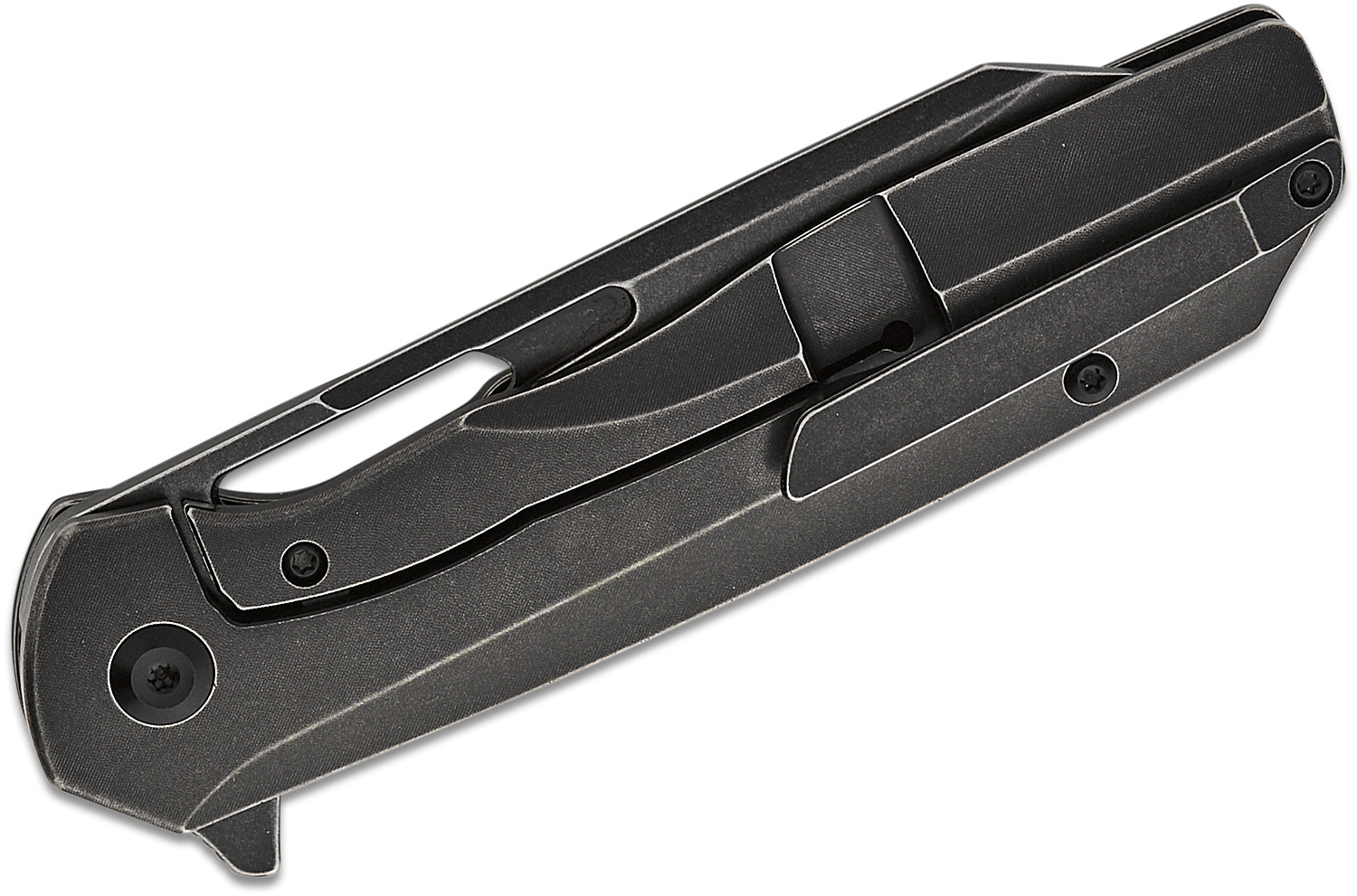 Kansept Knives Shard Flipper Knife 3.5" CPM-S35VN Black Stonewashed ...