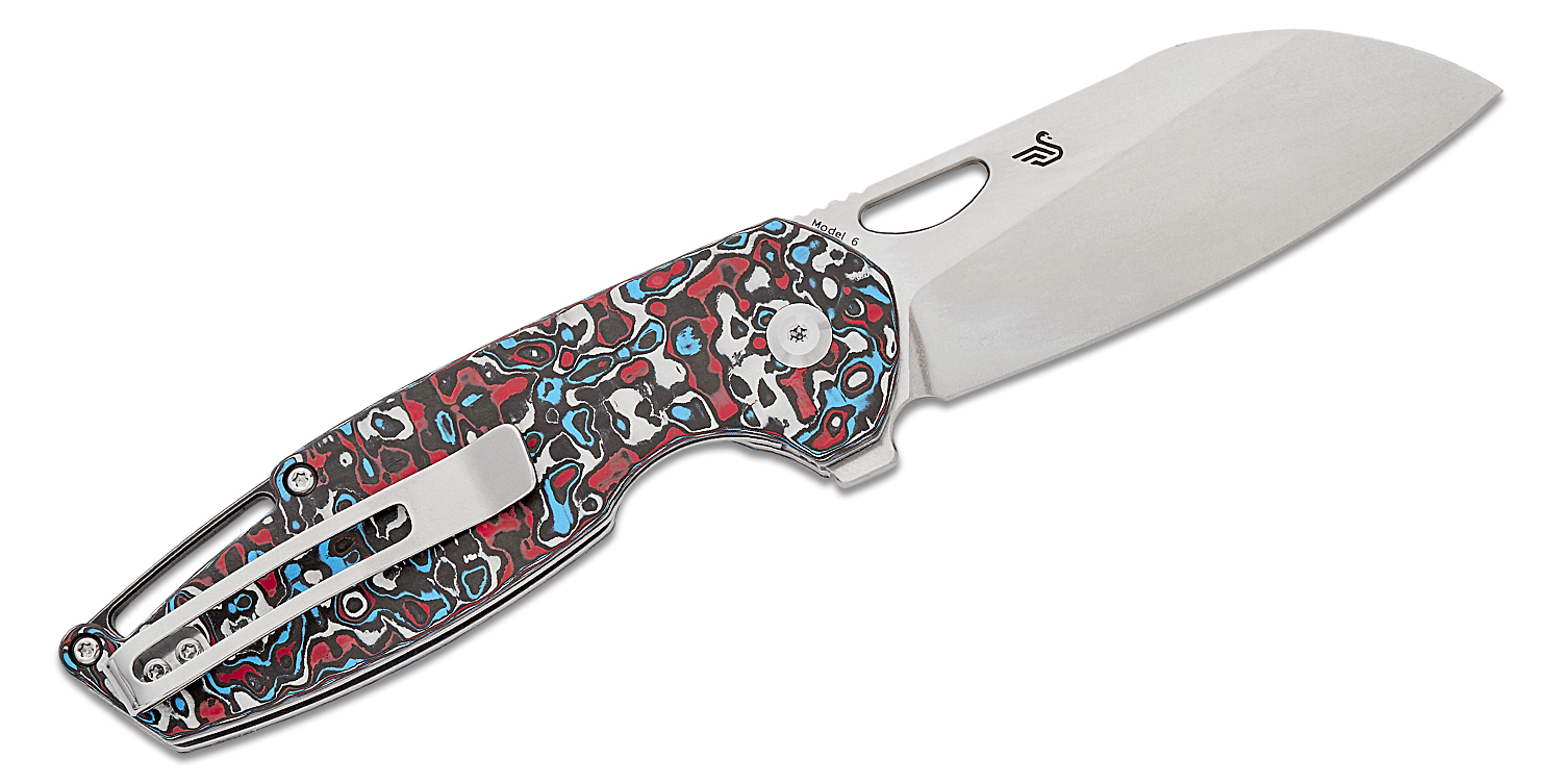 Kansept Knives Nick Swan Model 6 Liner Lock Flipper Knife 3.1" CPM-20CV ...