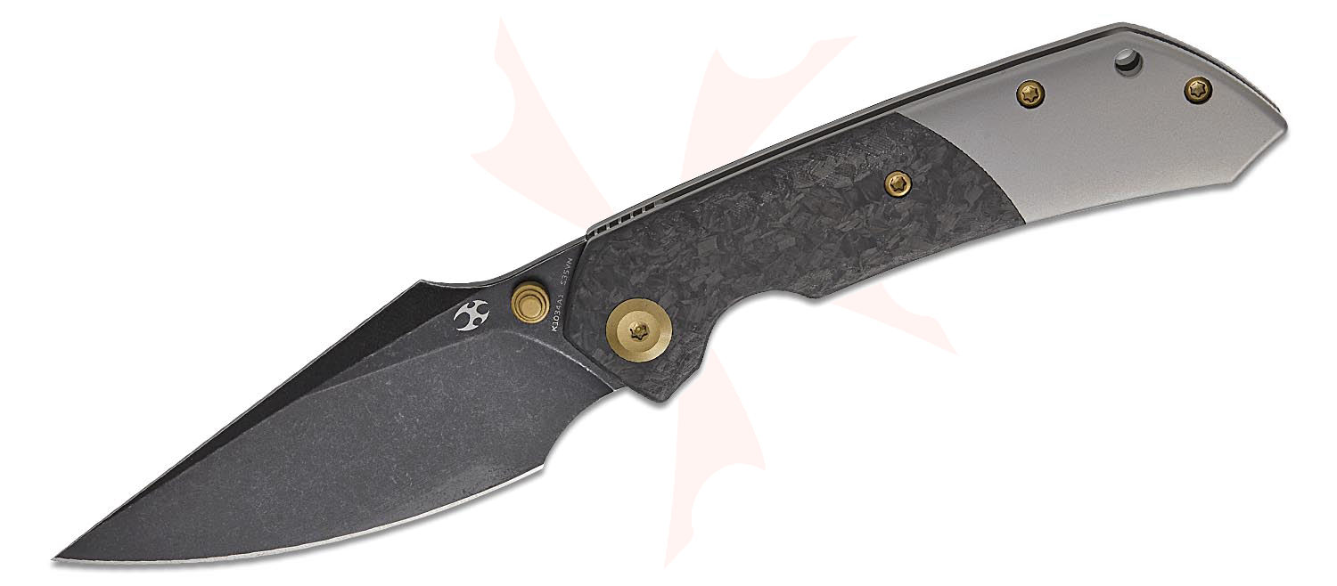 Kansept Knives Fenrir Liner Lock Front Flipper Knife 3.48" CPM-S35VN ...