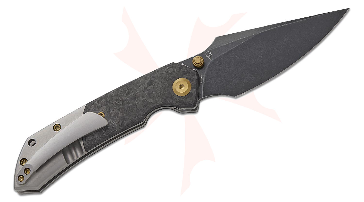 Kansept Knives Fenrir Liner Lock Front Flipper Knife 3.48" CPM-S35VN ...