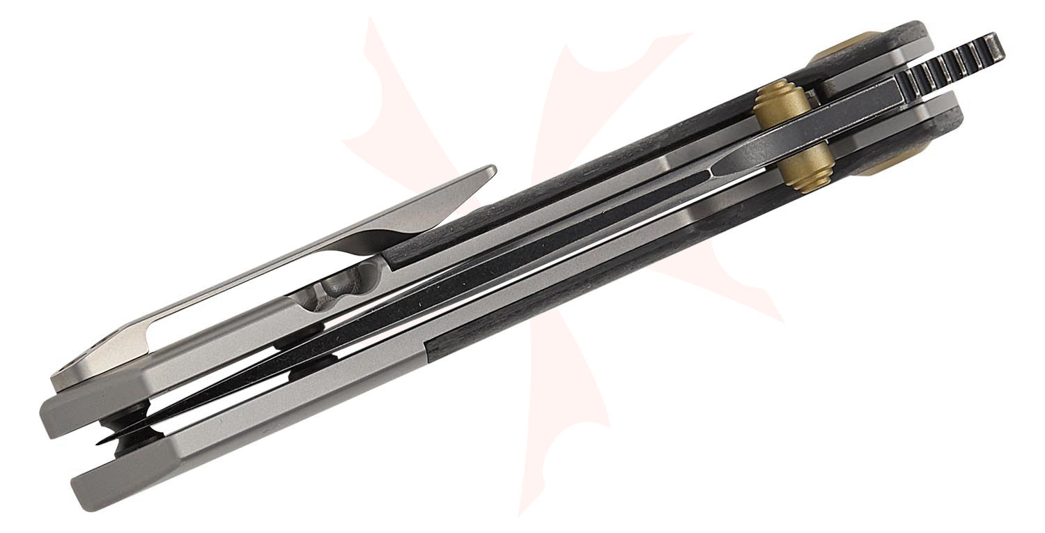 Kansept Knives Fenrir Liner Lock Front Flipper Knife 3.48" CPM-S35VN ...