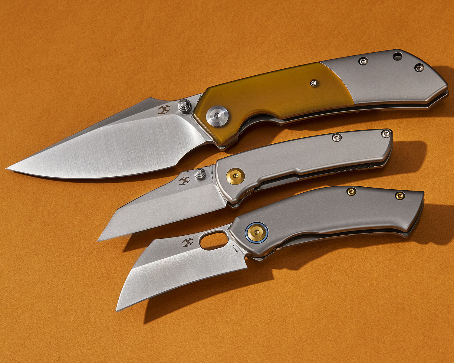 Kansept Knives Fenrir Liner Lock Front Flipper 3.48" CPM-S35VN Satin ...