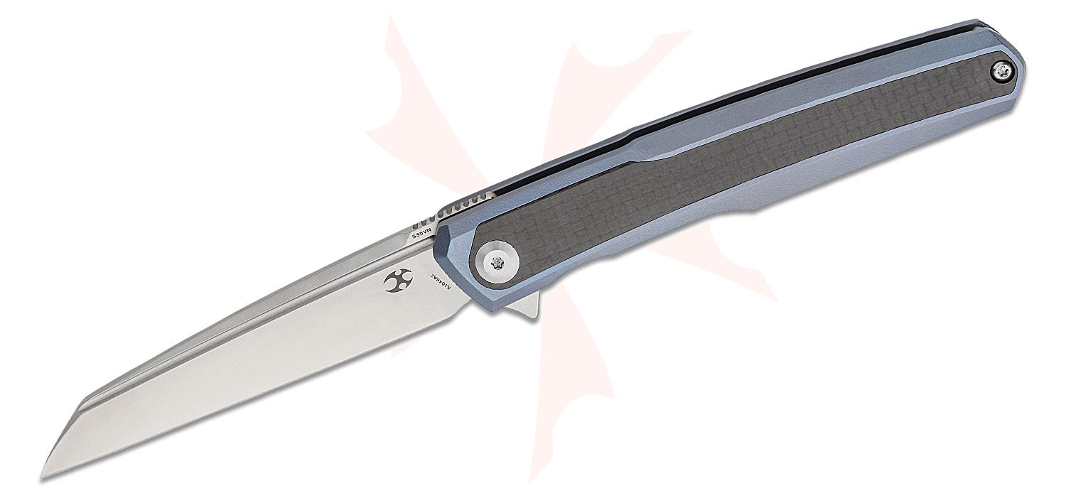 Kansept Knives Ostap Hel Arcus Flipper Knife 3.43" CPM-S35VN Satin ...