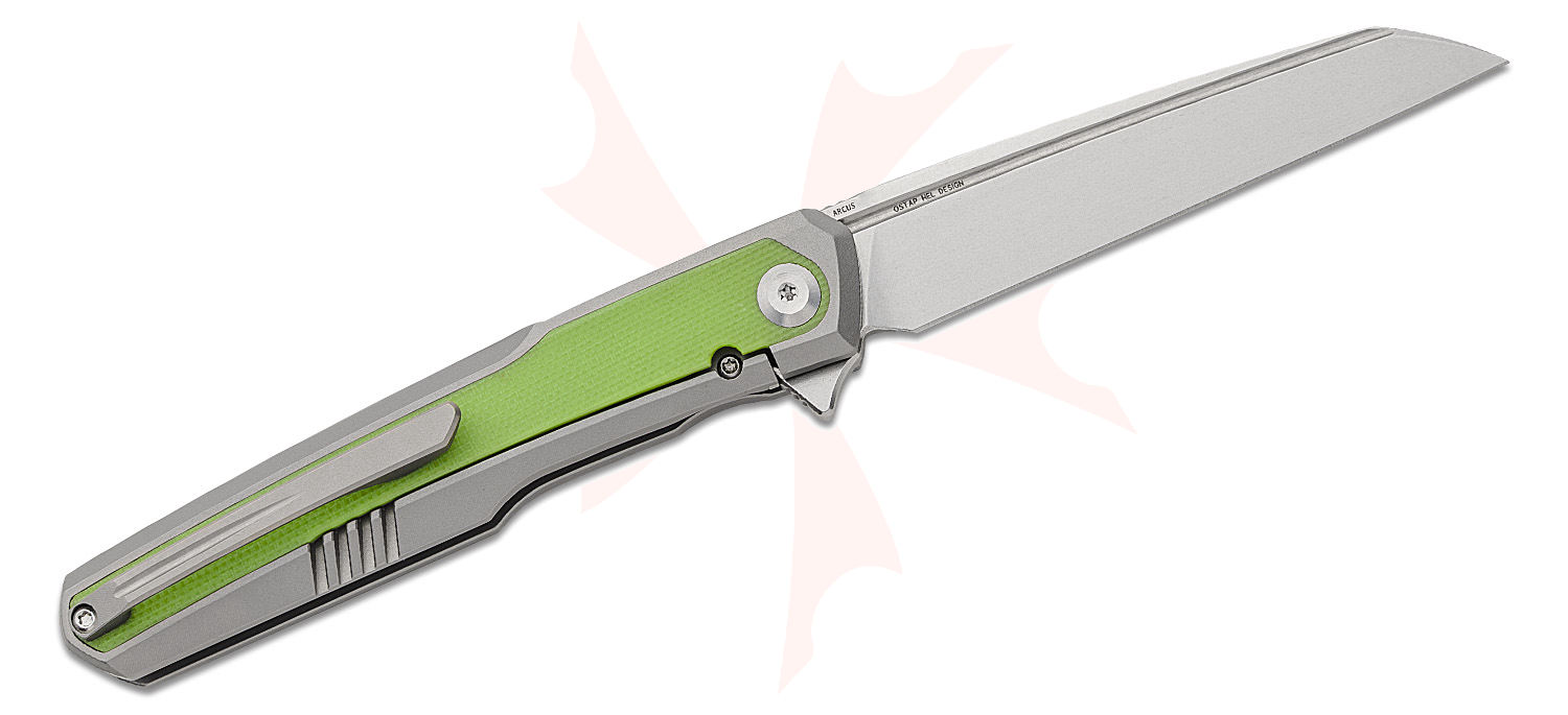 Kansept Knives Ostap Hel Arcus Flipper Knife 3.43" CPM-S35VN ...
