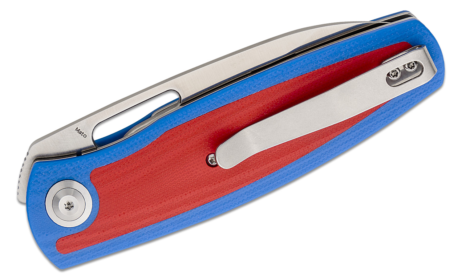 Kansept Knives Mato Front Flipper Knife 3.3" S35VN Satin Drop Point ...