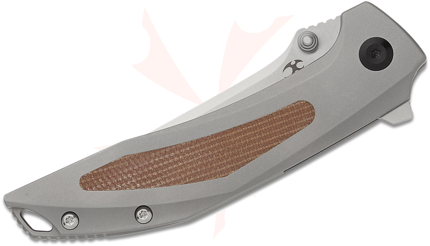 Kansept Knives Greg Schob Baku Liner Lock Flipper Knife 3.2" CPM-S35VN ...