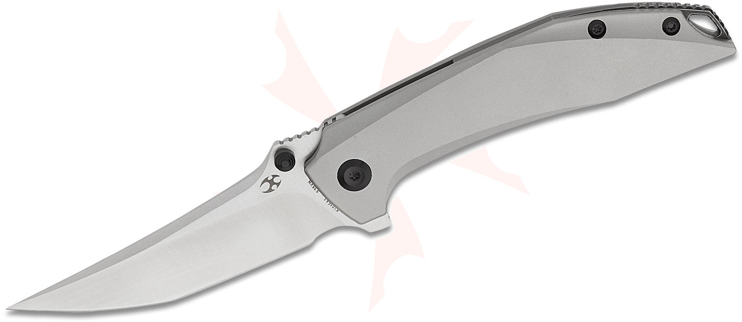 Kansept Knives Greg Schob Baku Liner Lock Flipper Knife 3.2" CPM-S35VN ...