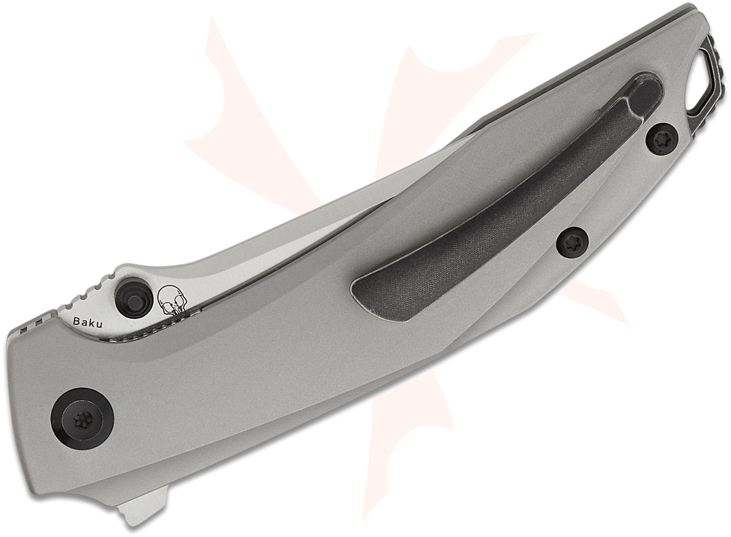 Kansept Knives Greg Schob Baku Liner Lock Flipper Knife 3.2" CPM-S35VN ...