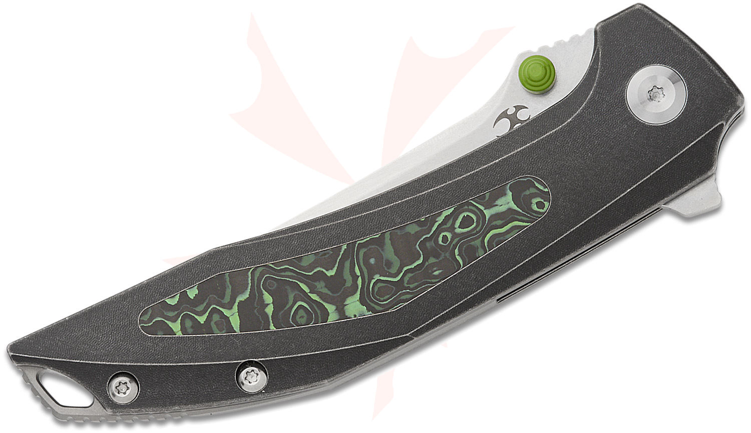 Kansept Knives Greg Schob Baku Liner Lock Flipper Knife 3.2" CPM-S35VN ...