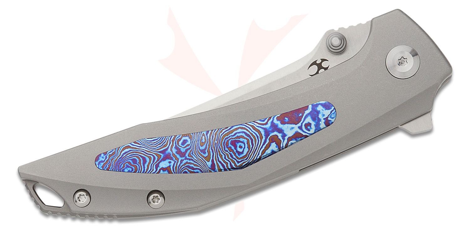 Kansept Knives Greg Schob Baku Liner Lock Flipper Knife 3.2" CPM-S35VN ...