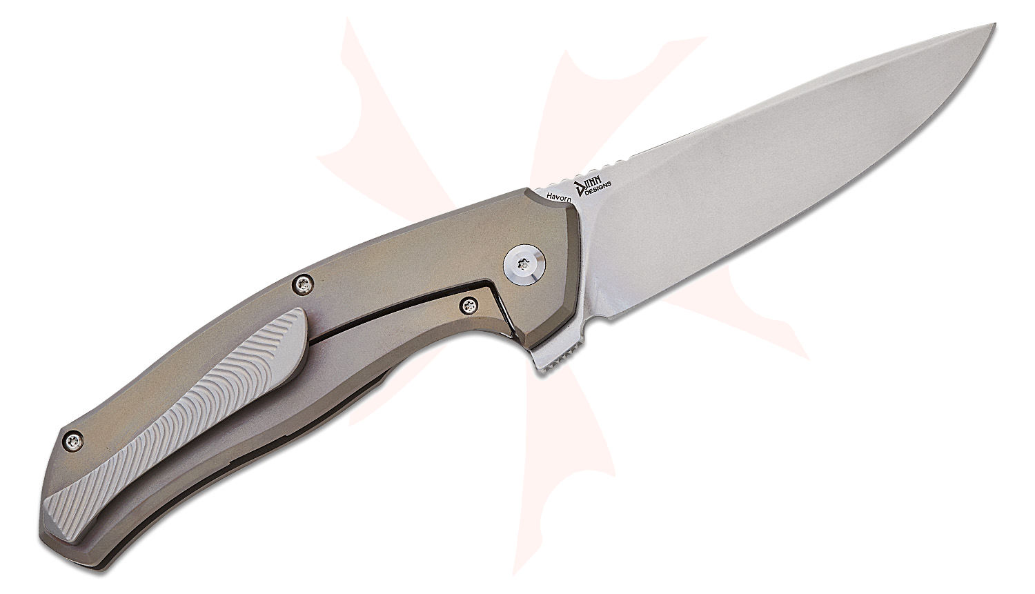 Kansept Knives Johnathan Sibley Havorn Frame Lock Flipper Knife 3.48 ...