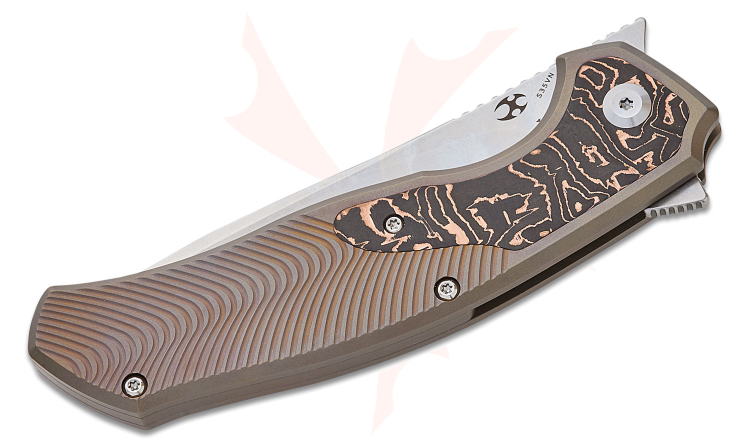 Kansept Knives Johnathan Sibley Havorn Frame Lock Flipper Knife 3.48 ...