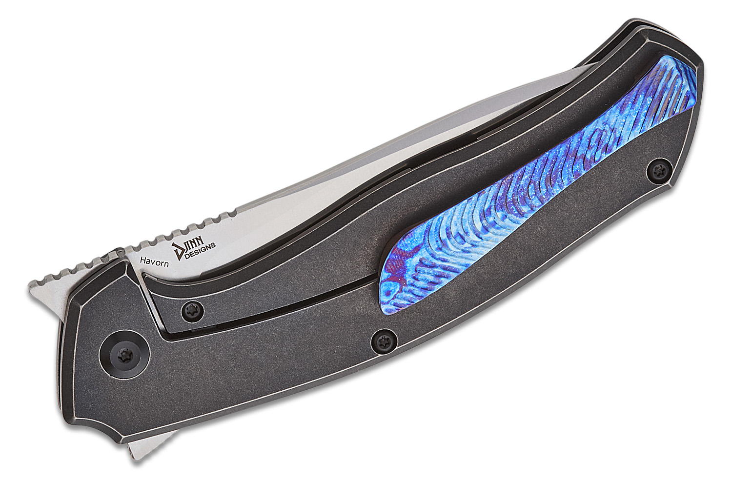 Kansept Knives Johnathan Sibley Havorn Frame Lock Flipper Knife 3.48 ...