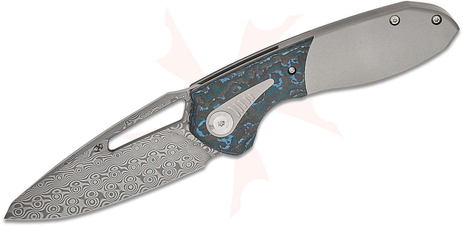 Kansept Knives Greg Schob Thoth Bolstered Frame Lock Folding Knife 3.43 ...