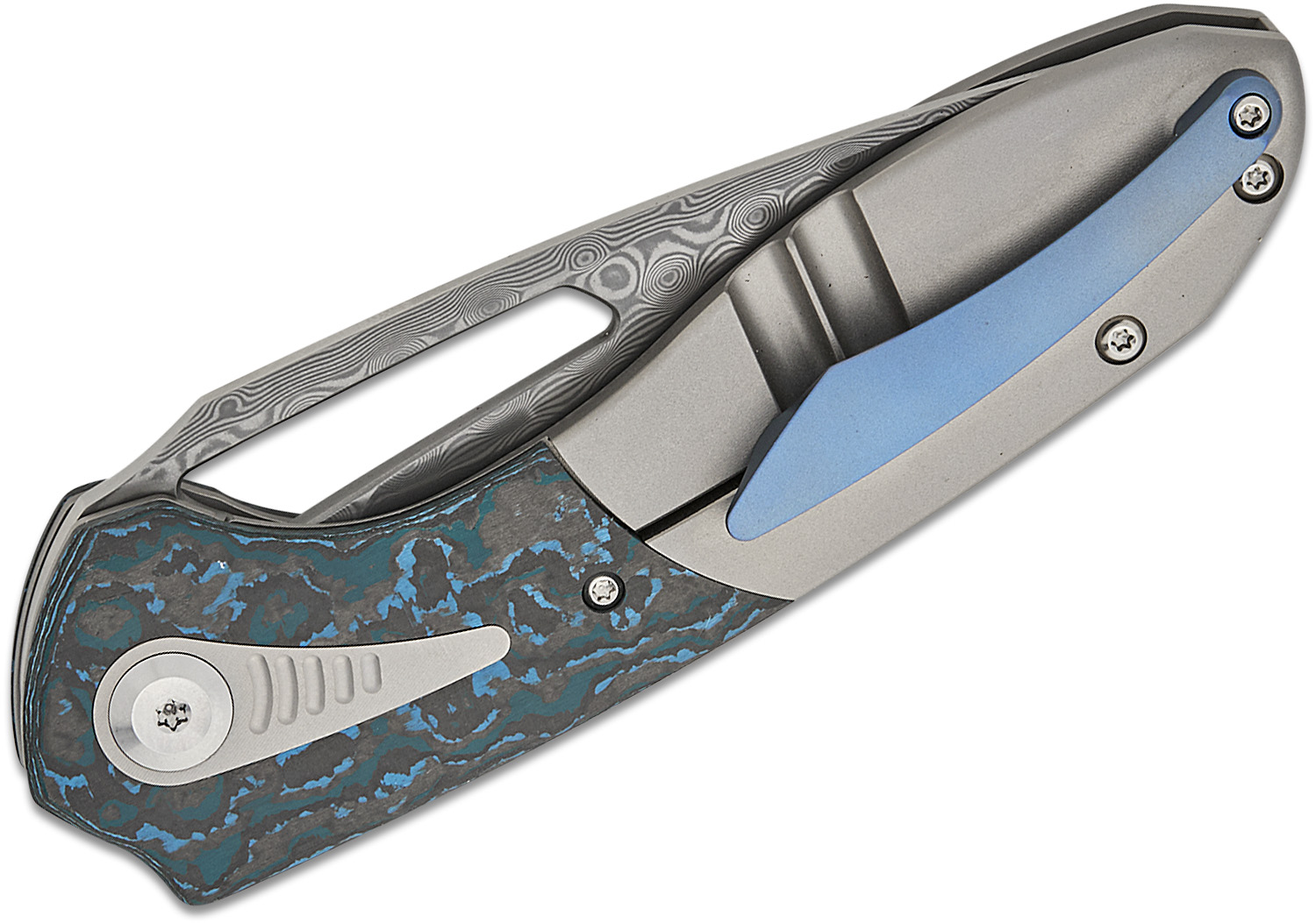 Kansept Knives Greg Schob Thoth Bolstered Frame Lock Folding Knife 3.43 ...