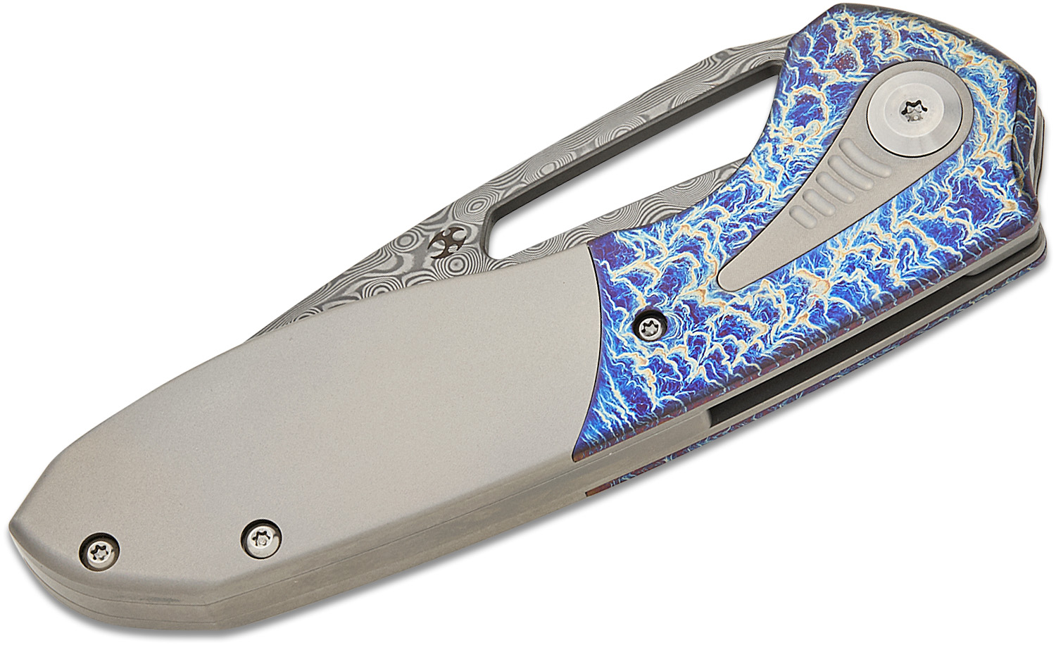 Kansept Knives Greg Schob Thoth Bolstered Frame Lock Folding Knife 3.43 ...