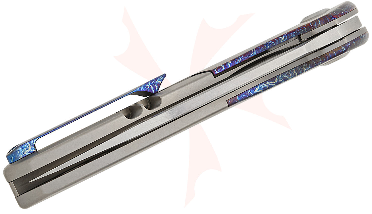 Kansept Knives Greg Schob Thoth Bolstered Frame Lock Folding Knife 3.43 ...