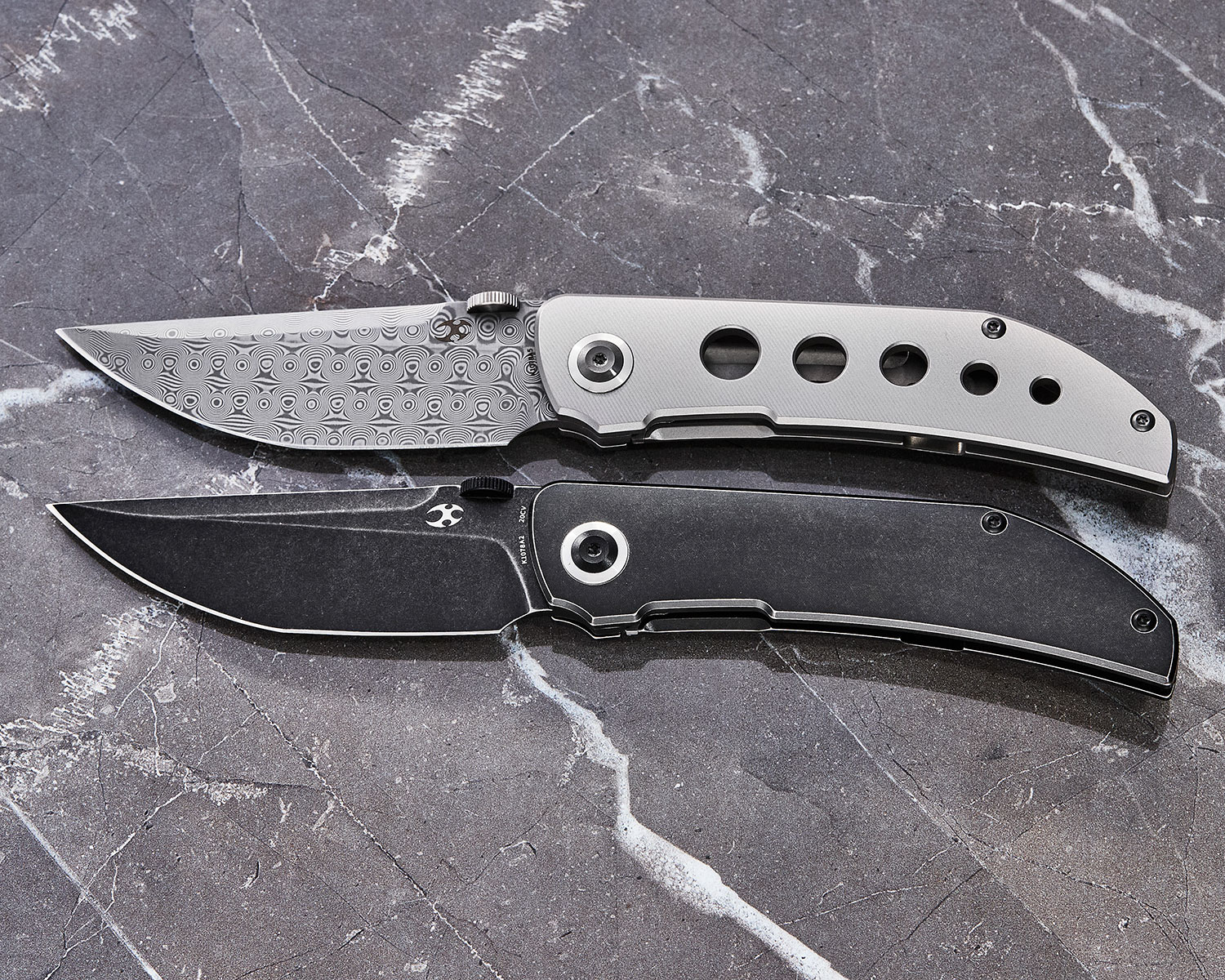 Kansept Knives Matthew Christensen Tarkin Frame Lock Front Flipper 3.36 ...