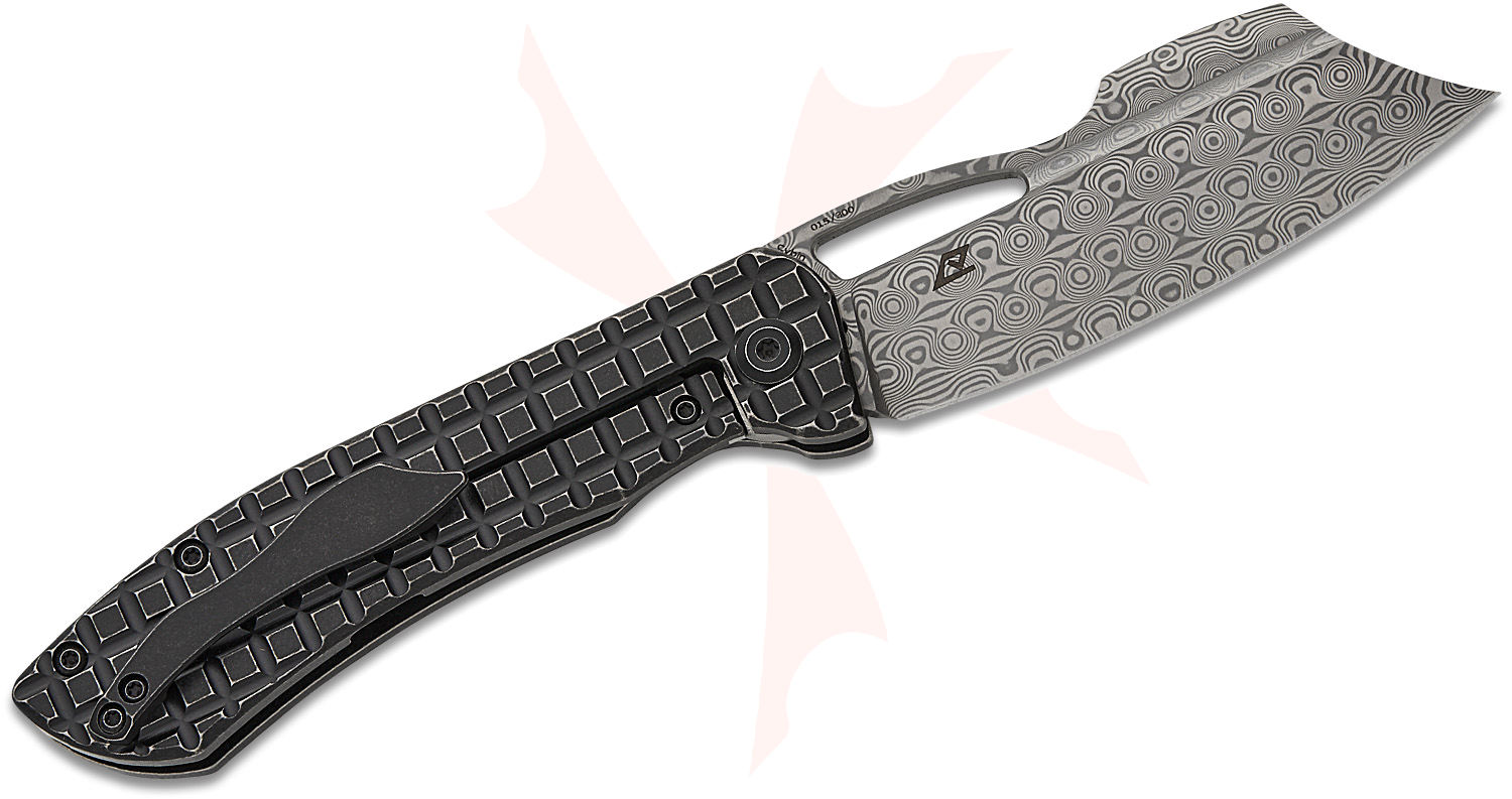 Kansept Knives Cybin Limited Edition Folding Knife 3.29" Damascus ...