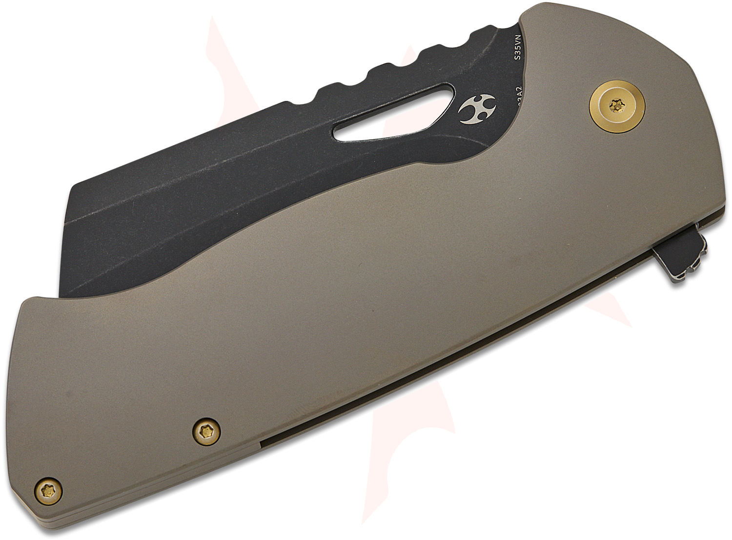 Kansept Knives Leviathan Limited Edition Flipper Knife 3.9" CPM-S35VN ...