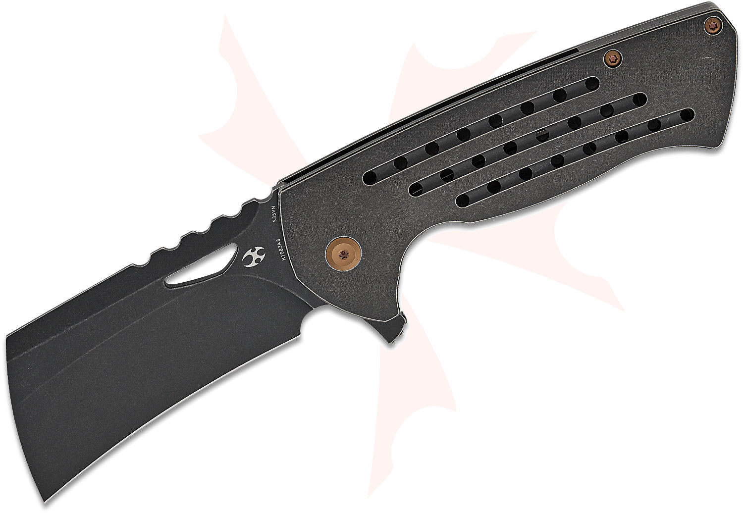 Kansept Knives Leviathan Limited Edition Flipper Knife 3.9" CPM-S35VN ...