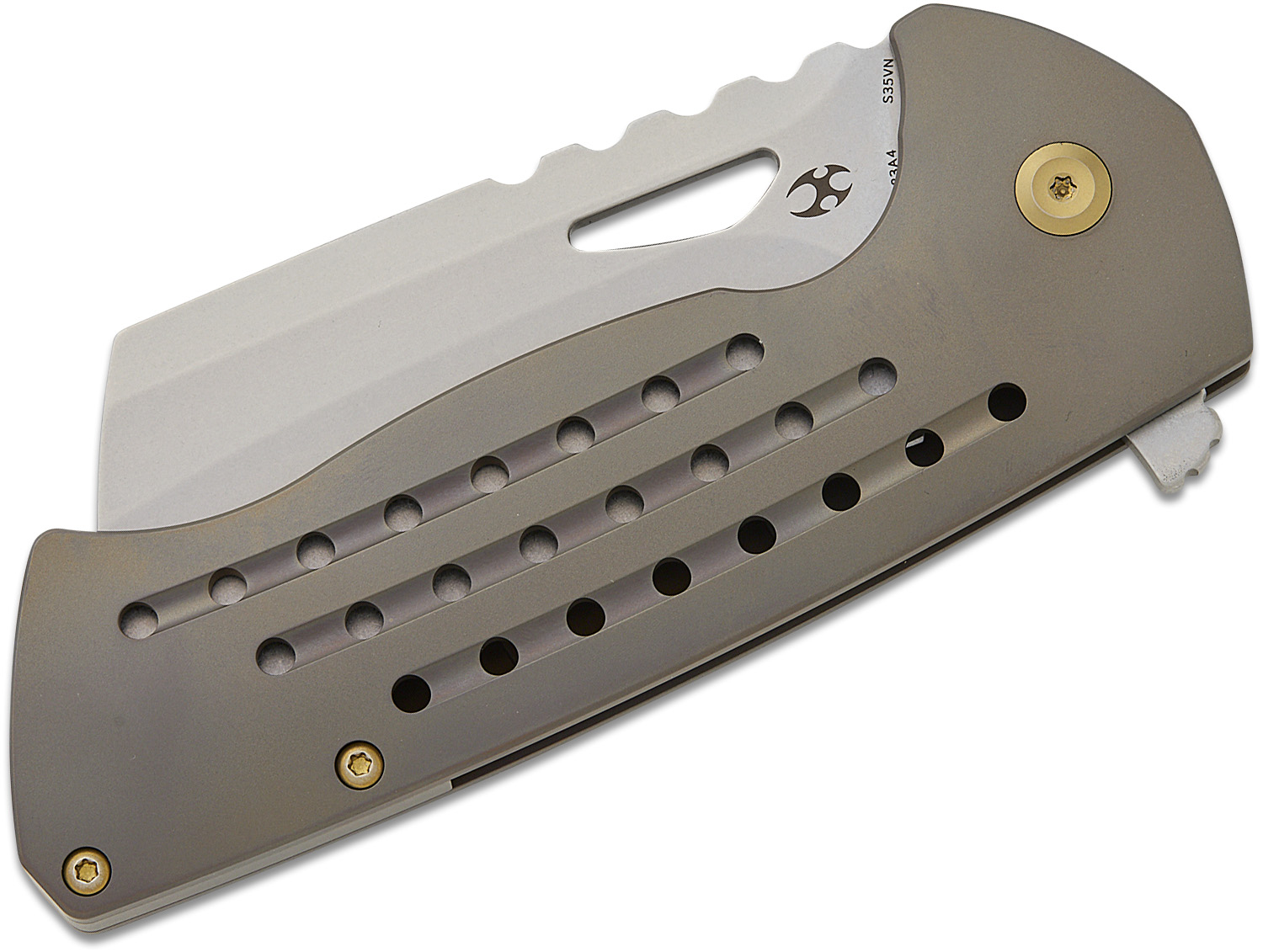 Kansept Knives Leviathan Limited Edition Flipper Knife 3.9" CPM-S35VN ...