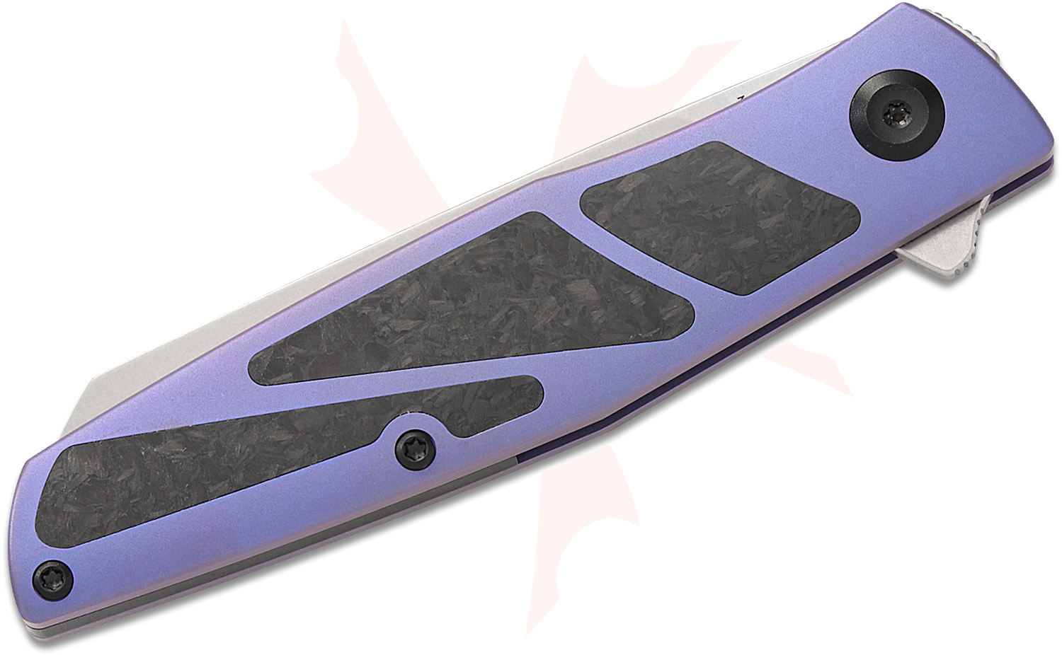 Kansept Knives Cru Flipper Knife 3.46" CPM-S35VN Stonewashed ...