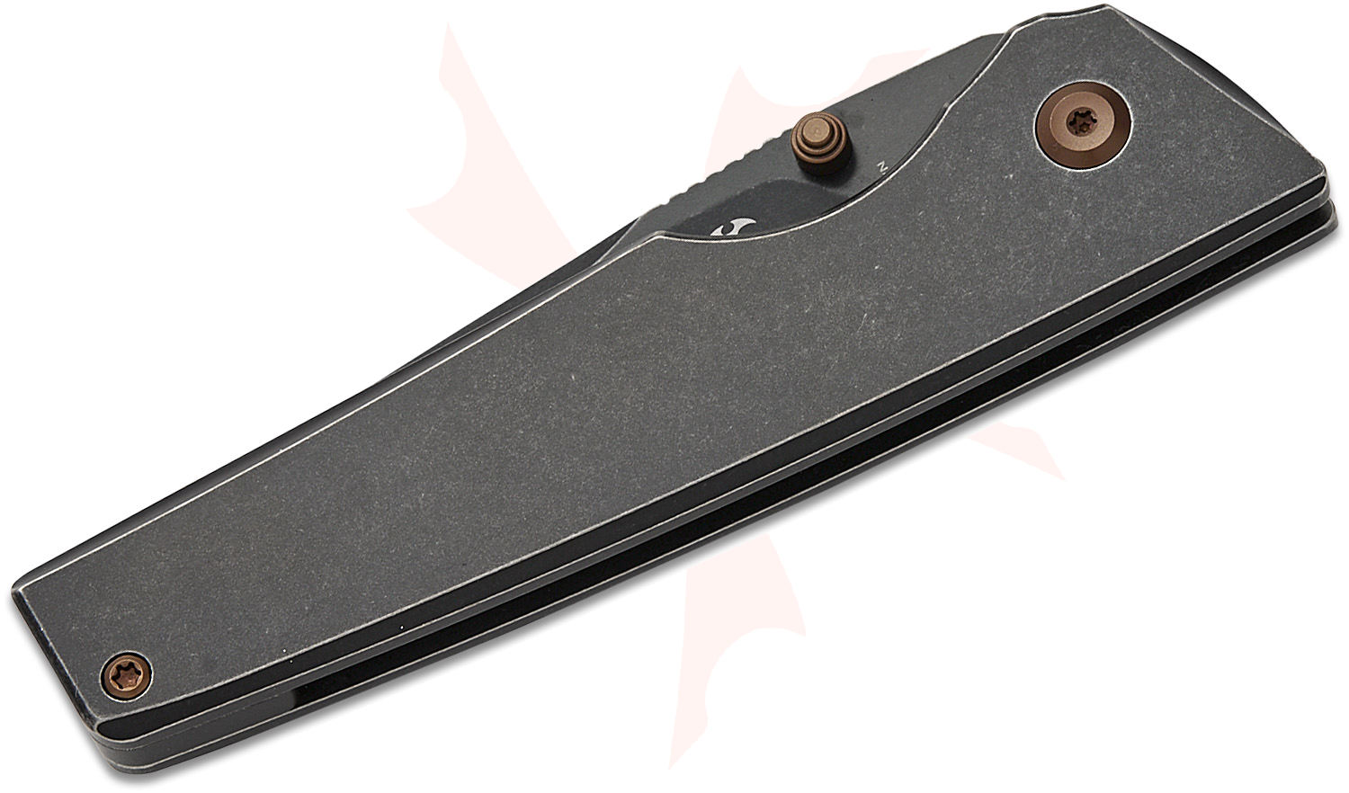 Kansept Knives Chimera Frame Lock Folding Knife 3.15" CPM-S35VN Black ...