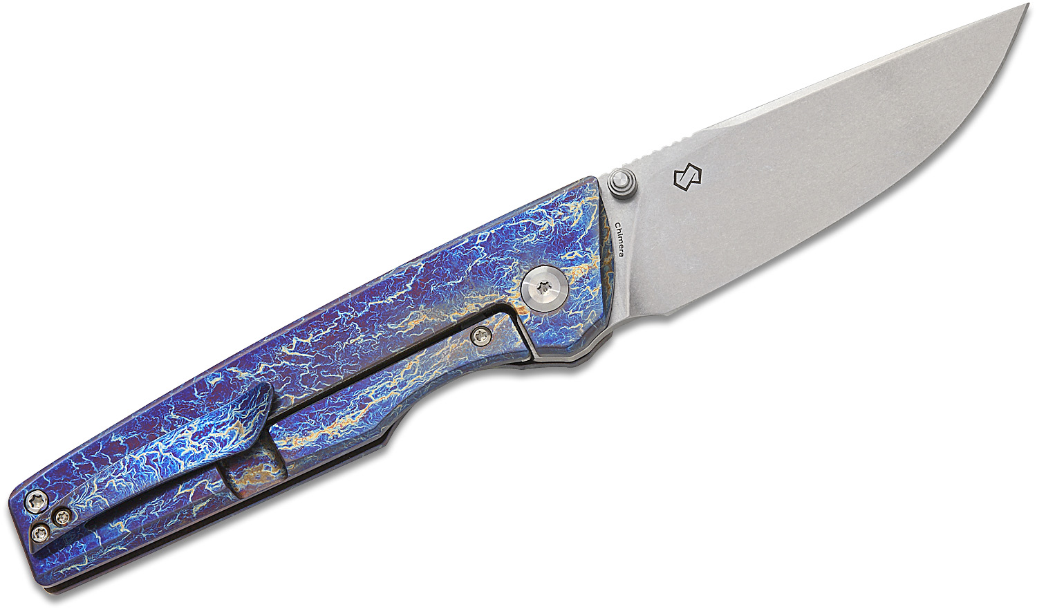 Kansept Knives Chimera Frame Lock Folding Knife 3.15" CPM-S35VN ...