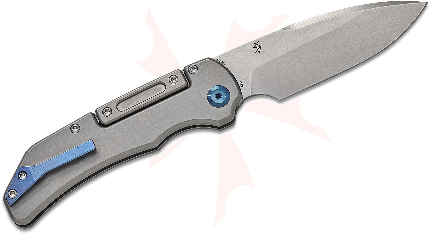 Kansept Knives Hazard Bali-Lock Folding Knife 3.63" CPM-S35VN ...