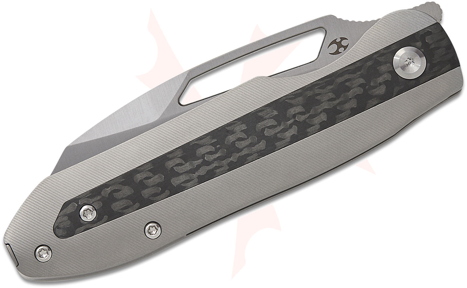 Kansept Knives Thunderhead Front Flipper Knife 3.58" CPM-S35VN Satin ...