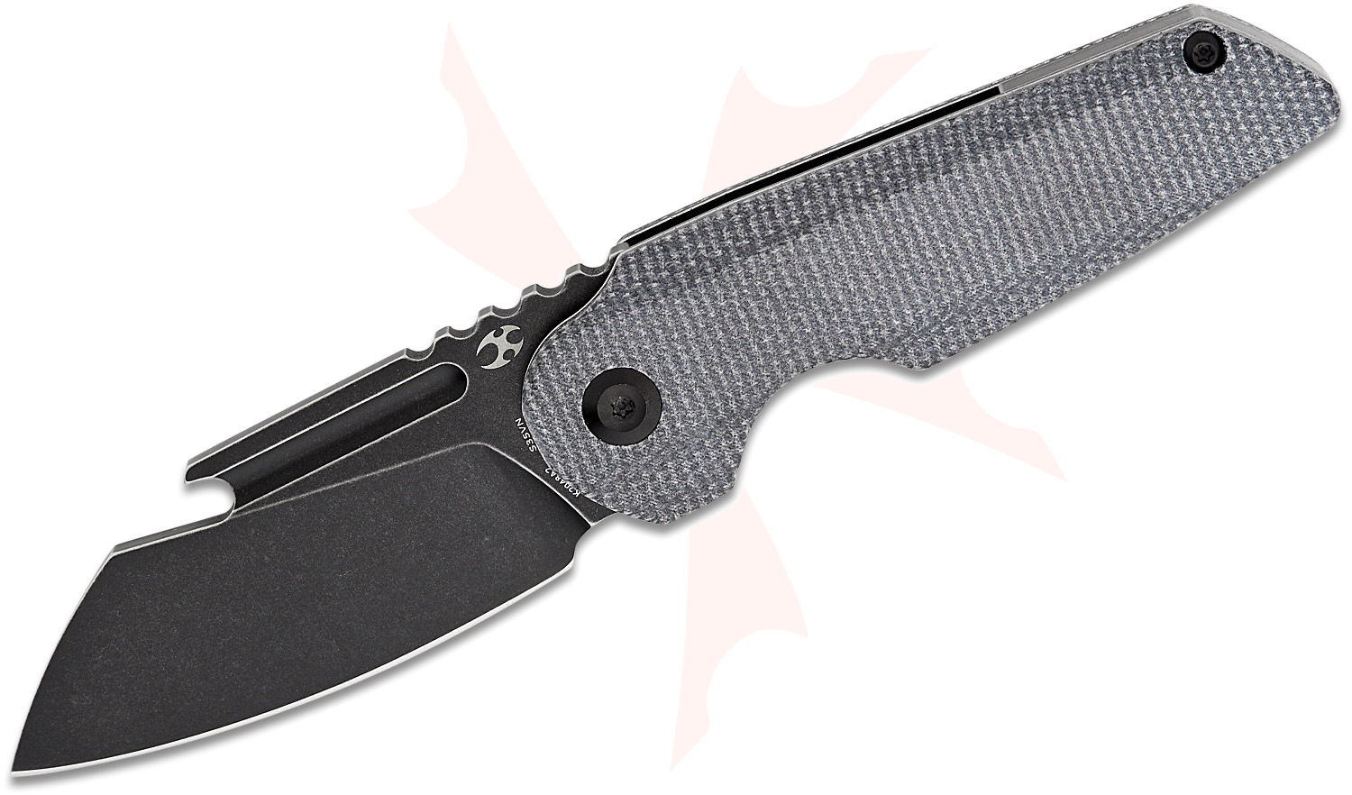 Kansept Knives Rafe Liner Lock Flipper Knife 2.6" CPM-S35VN Black ...