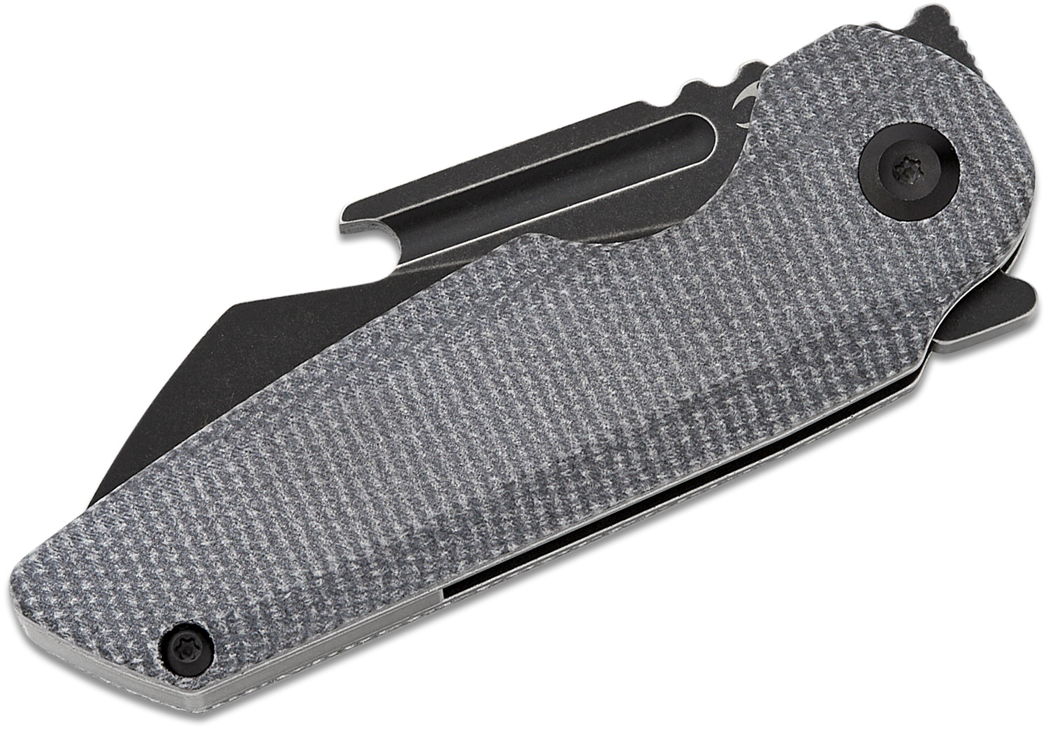 Kansept Knives Rafe Liner Lock Flipper Knife 2.6" CPM-S35VN Black ...