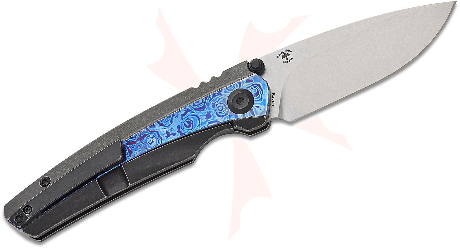 Kansept Knives Raven Frame Lock Folding Knife 3.13" CPM-20CV ...