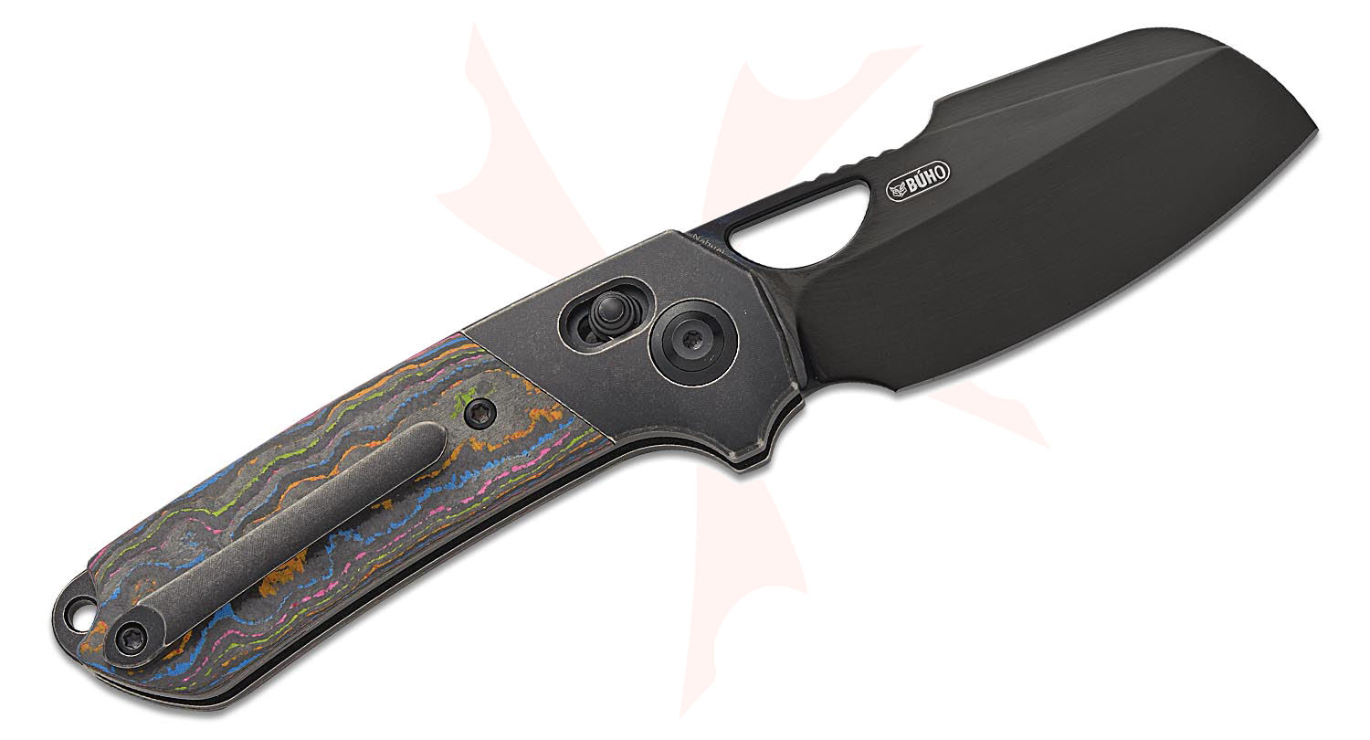 Kansept Knives Javi Garcia Nahual Crossbar Lock Flipper Knife 2.95" CPM ...