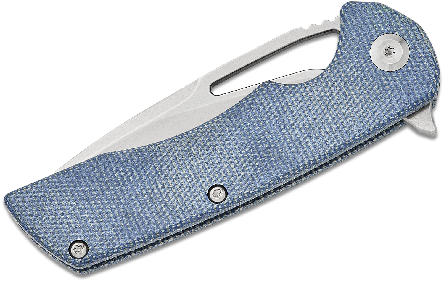 Kansept Knives Kryo Liner Lock Flipper Knife 3.58" 12C28N Stonewashed ...