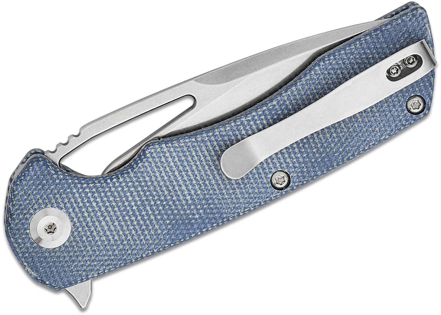 Kansept Knives Kryo Liner Lock Flipper Knife 3.58" 12C28N Stonewashed ...