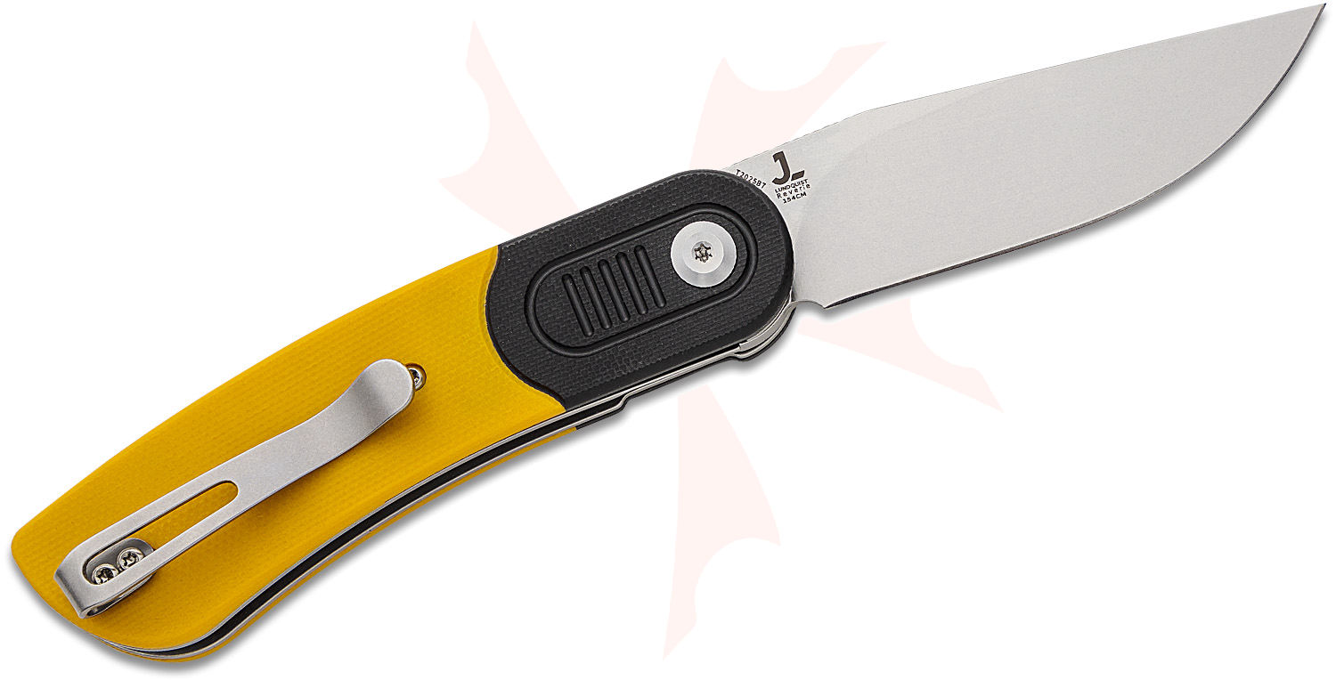 Kansept Knives Reverie Front Flipper 2.92" 154CM Stonewashed Clip Point ...