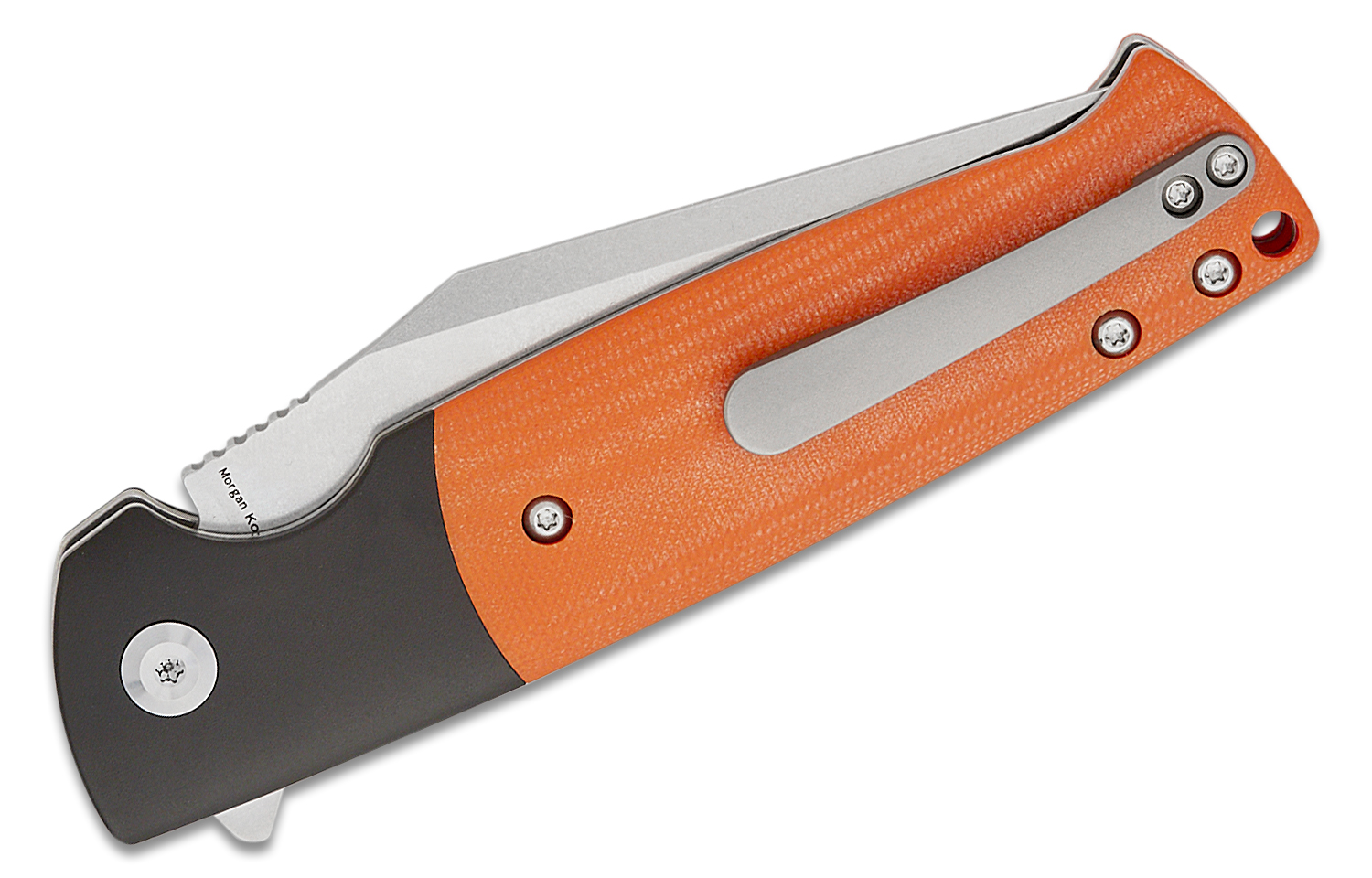 Kansept Knives Shikari SBL Button Lock Flipper Knife 3.56" 154CM ...