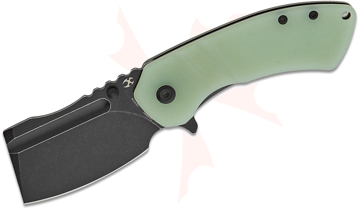 Kansept Knives Korvid M& Liner Lock Flipper Knife 3.07" 154CM Black ...