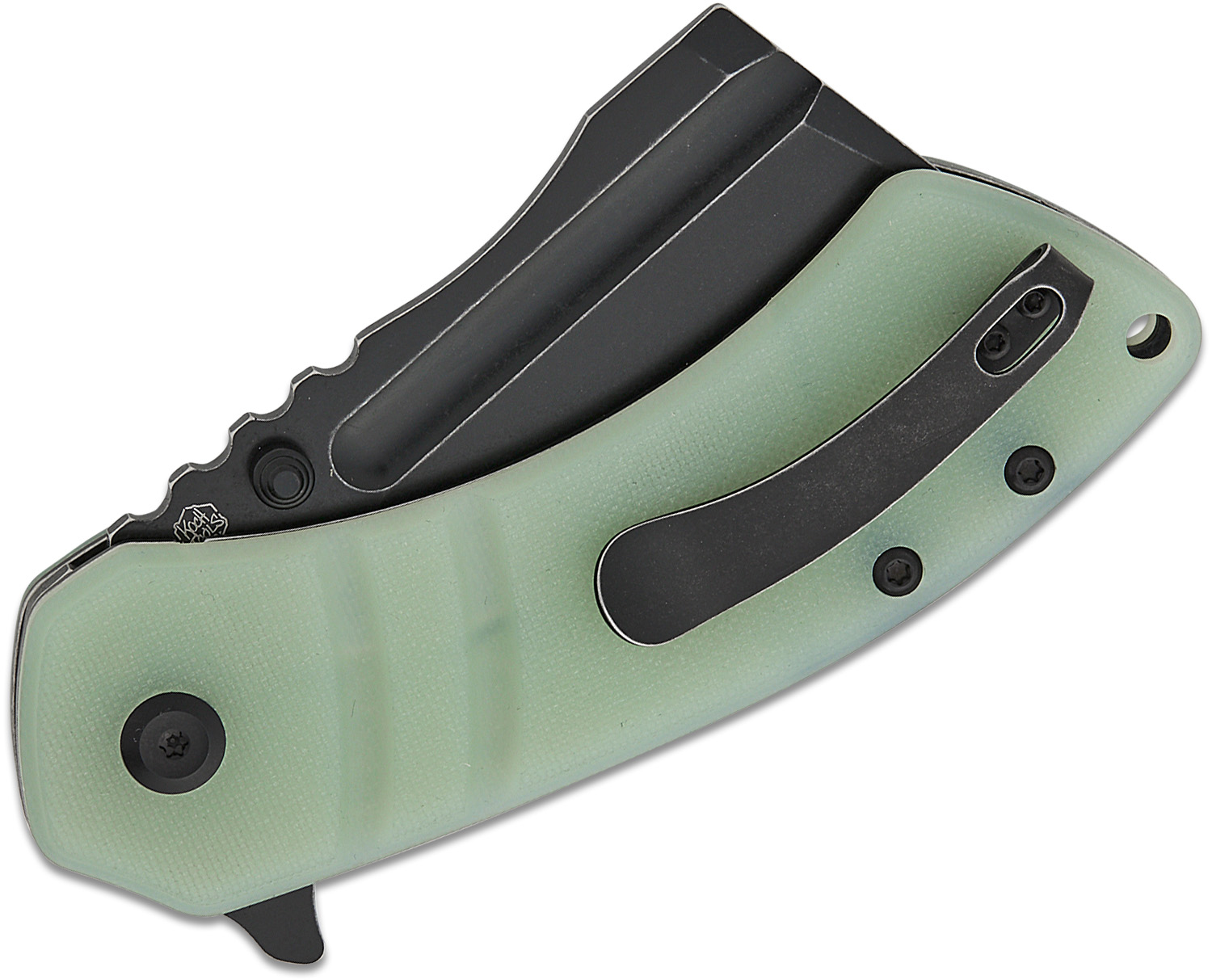 Kansept Knives Korvid M Liner Lock Flipper Knife 3.07" 154CM Black ...