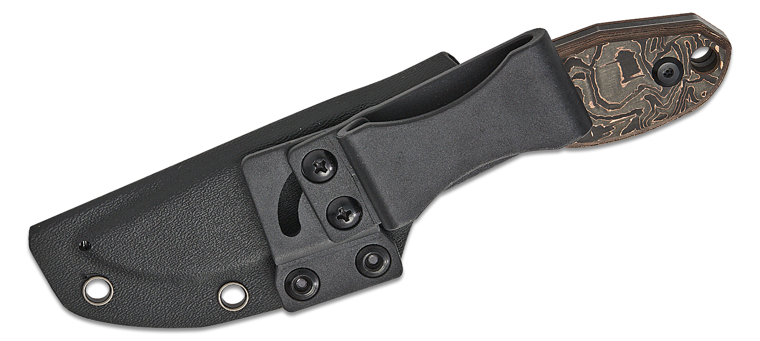 Kansept Knives JB Stout Tiny Dancer Fixed Blade Knife 3.17" CPM-S35VN ...