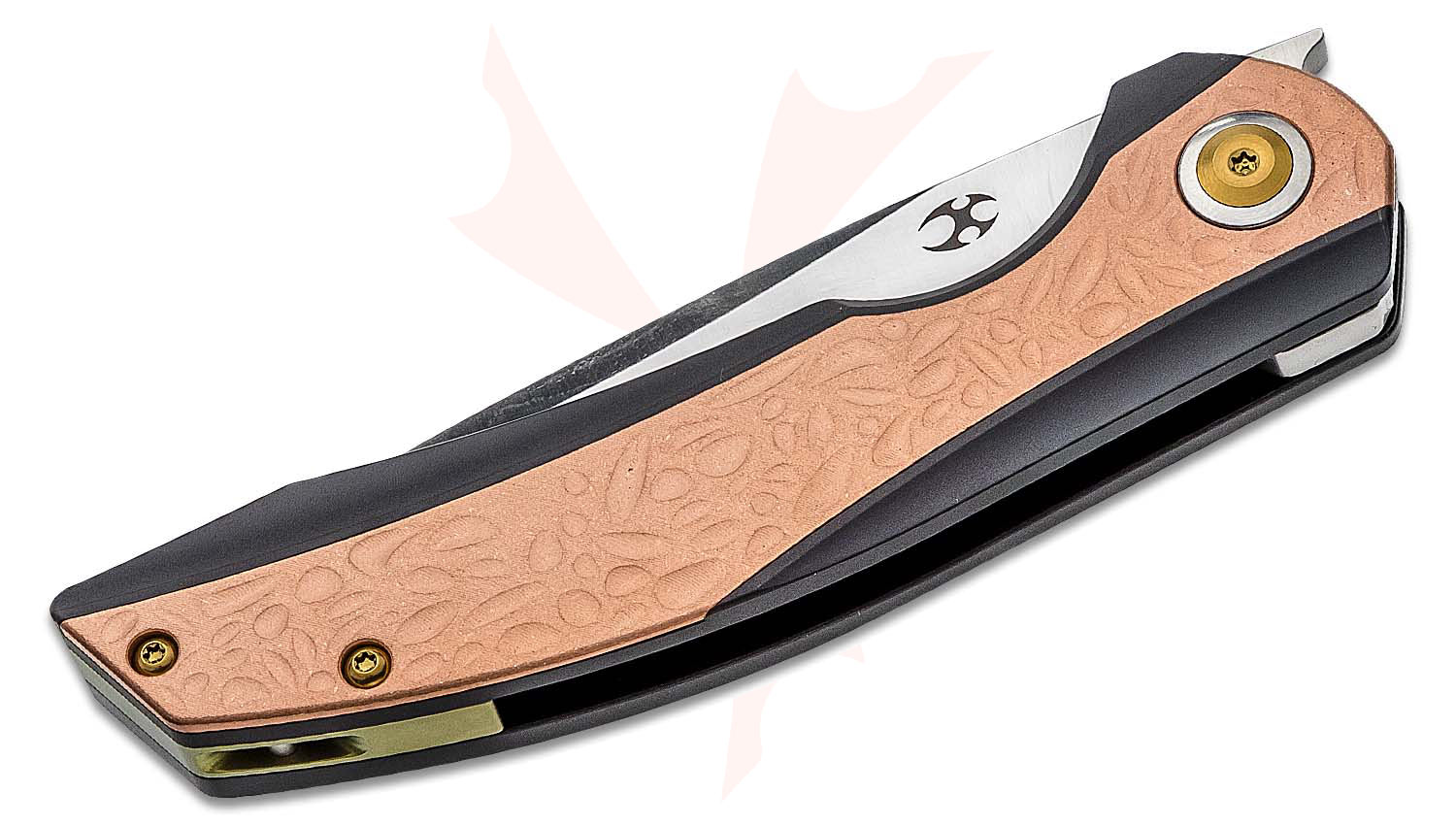 Kansept Knives Accipiter Front Flipper 3.5" CPM-S35VN Satin Drop Point ...