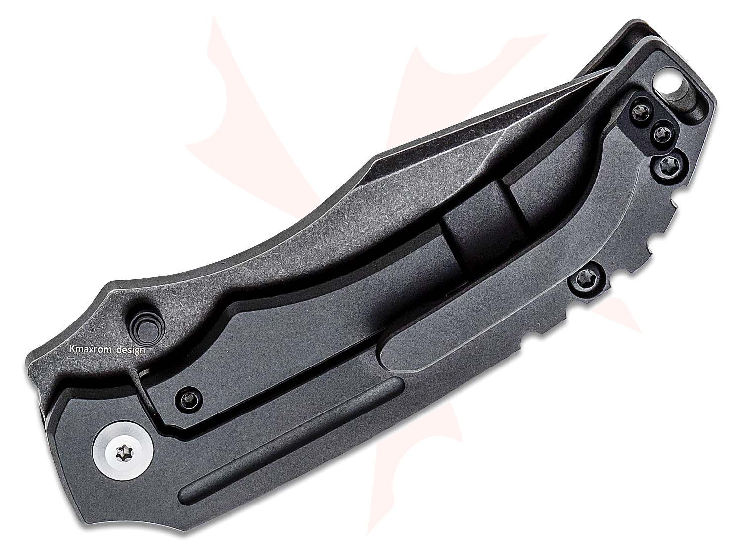 Kansept Knives Pelican EDC Folding Knife 3" CPM-S35VN Black Stonewashed ...