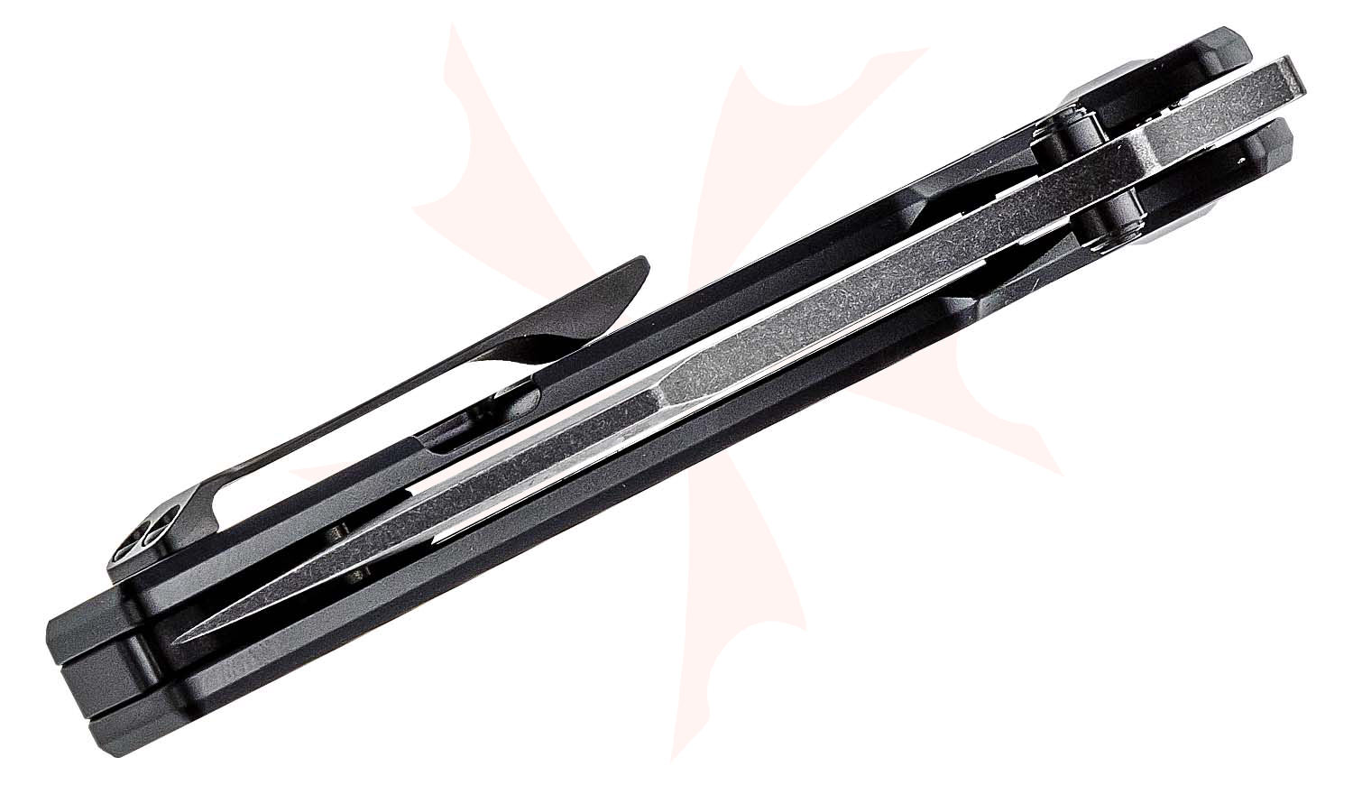 Kansept Knives Pelican EDC Folding Knife 3" CPM-S35VN Black Stonewashed ...