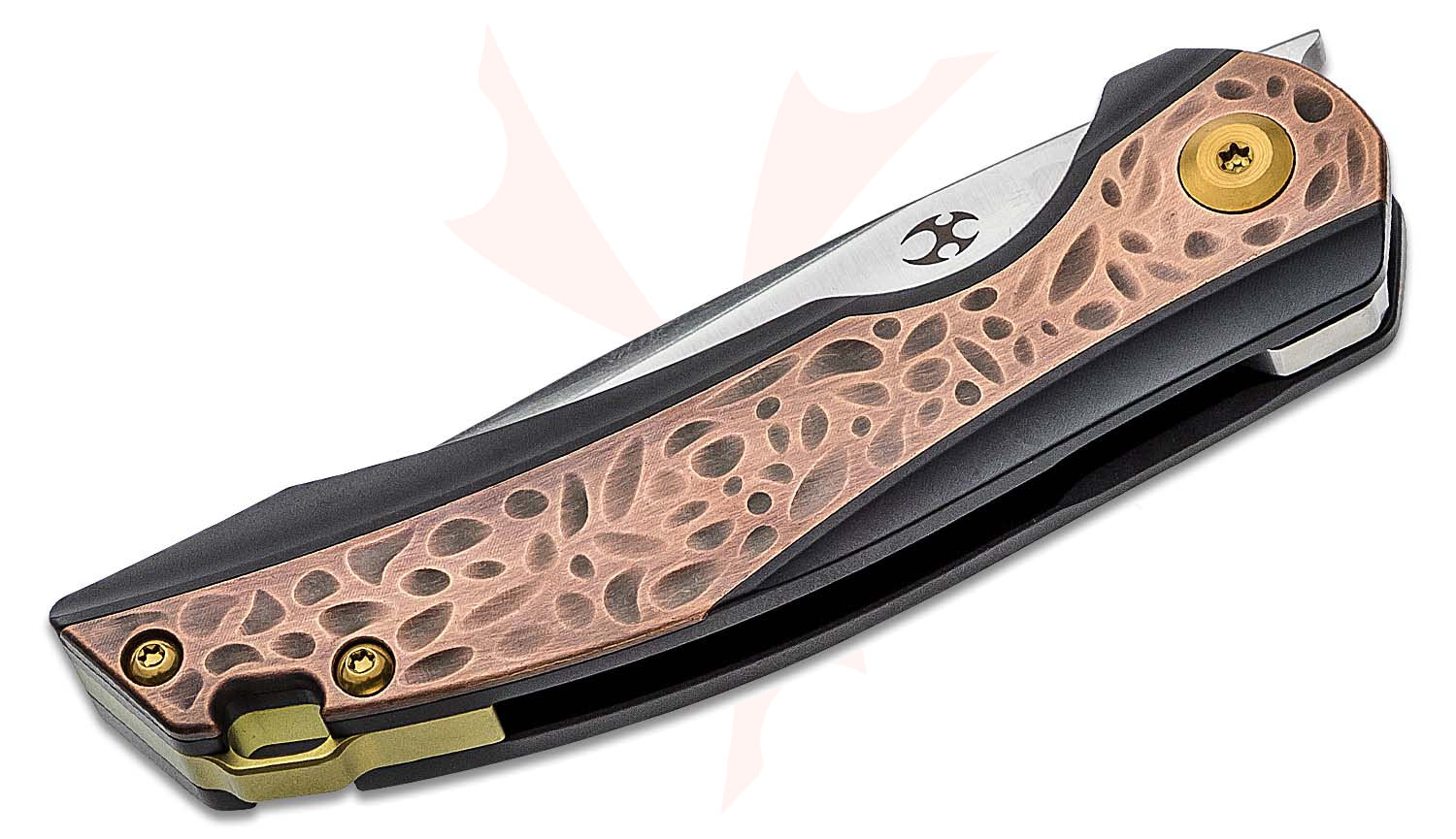 Kansept Knives Mini Accipiter Front Flipper Knife 2.9" CPM-S35VN Satin ...