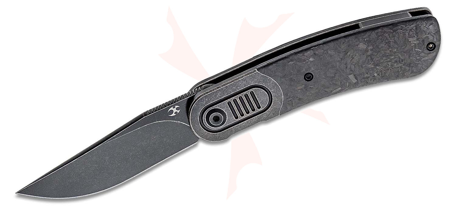 Kansept Knives Reverie Front Flipper 2.92" CPM-S35VN Black Stonewashed ...