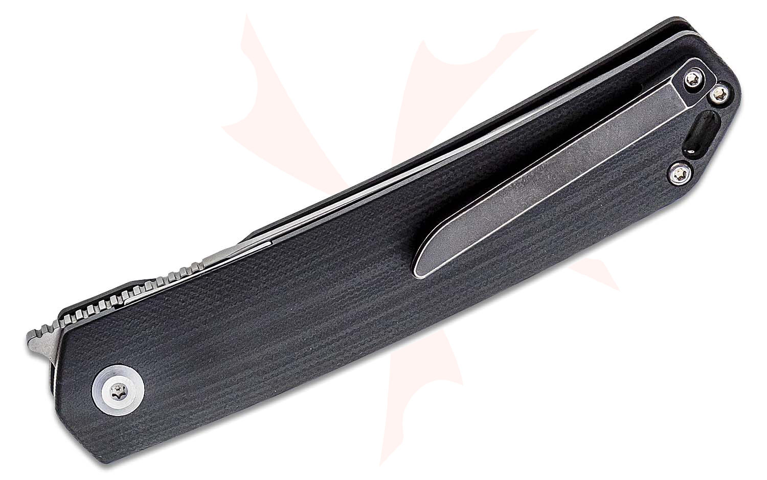 Kansept Knives Hazakura Front Flipper 3.5" 154CM Satin Trailing Point ...