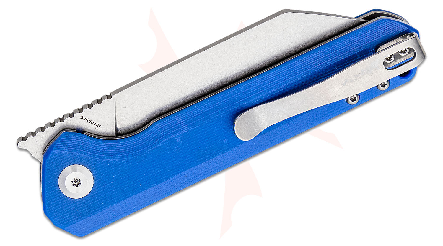 Kansept Knives Bulldozer Front Flipper Knife 3.56" D2 Stonewashed ...